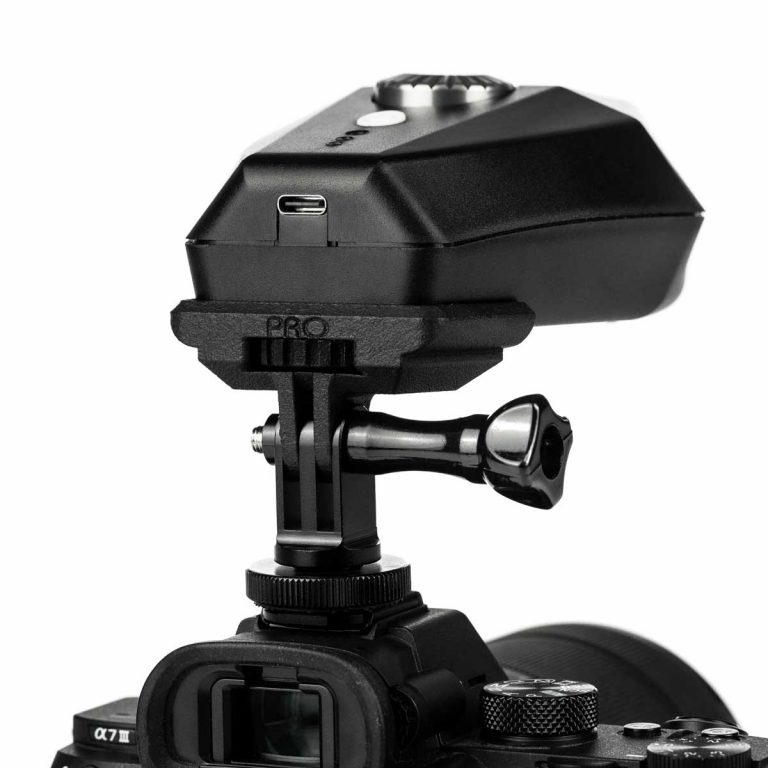 Hot Shoe Accessory Mount - All metal design, swivel and tilt control