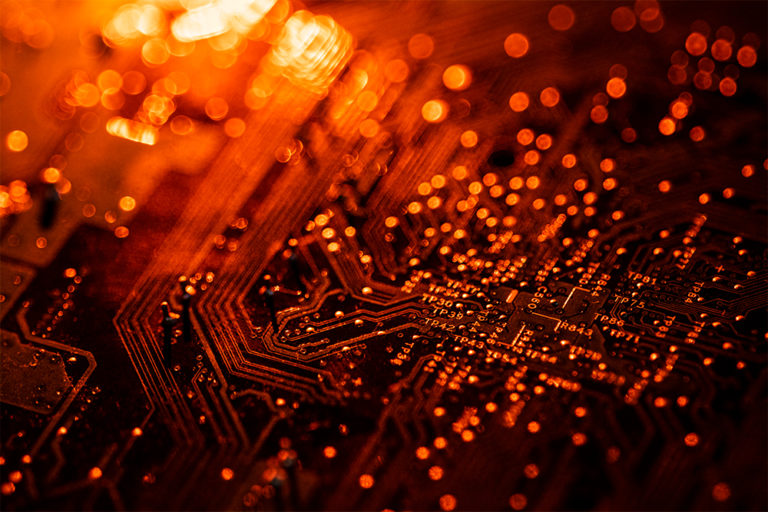 Electronic Circuit Board Photography - Creating Scifi Cityscapes