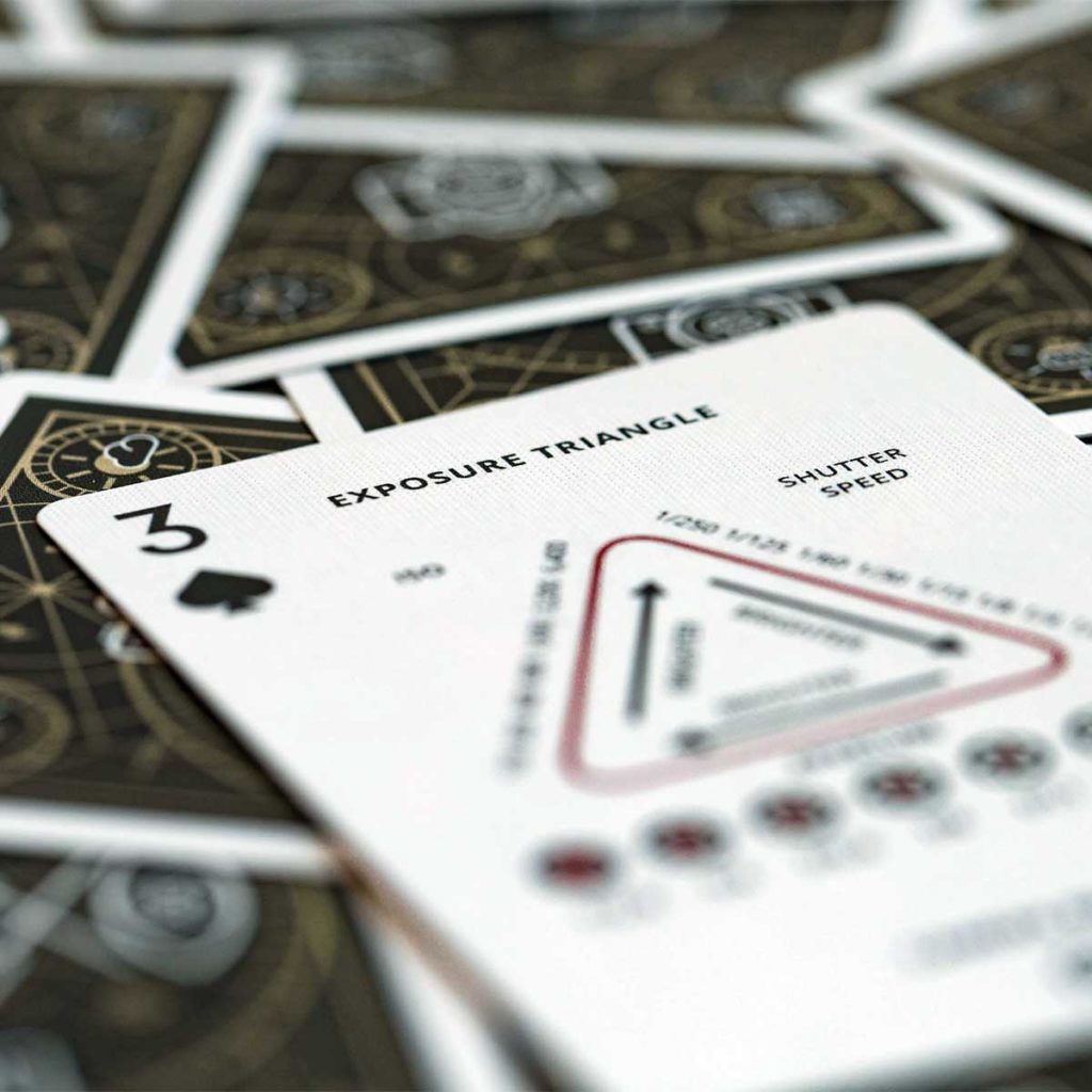 The Photography Deck - A pack of unique playing cards for photographers