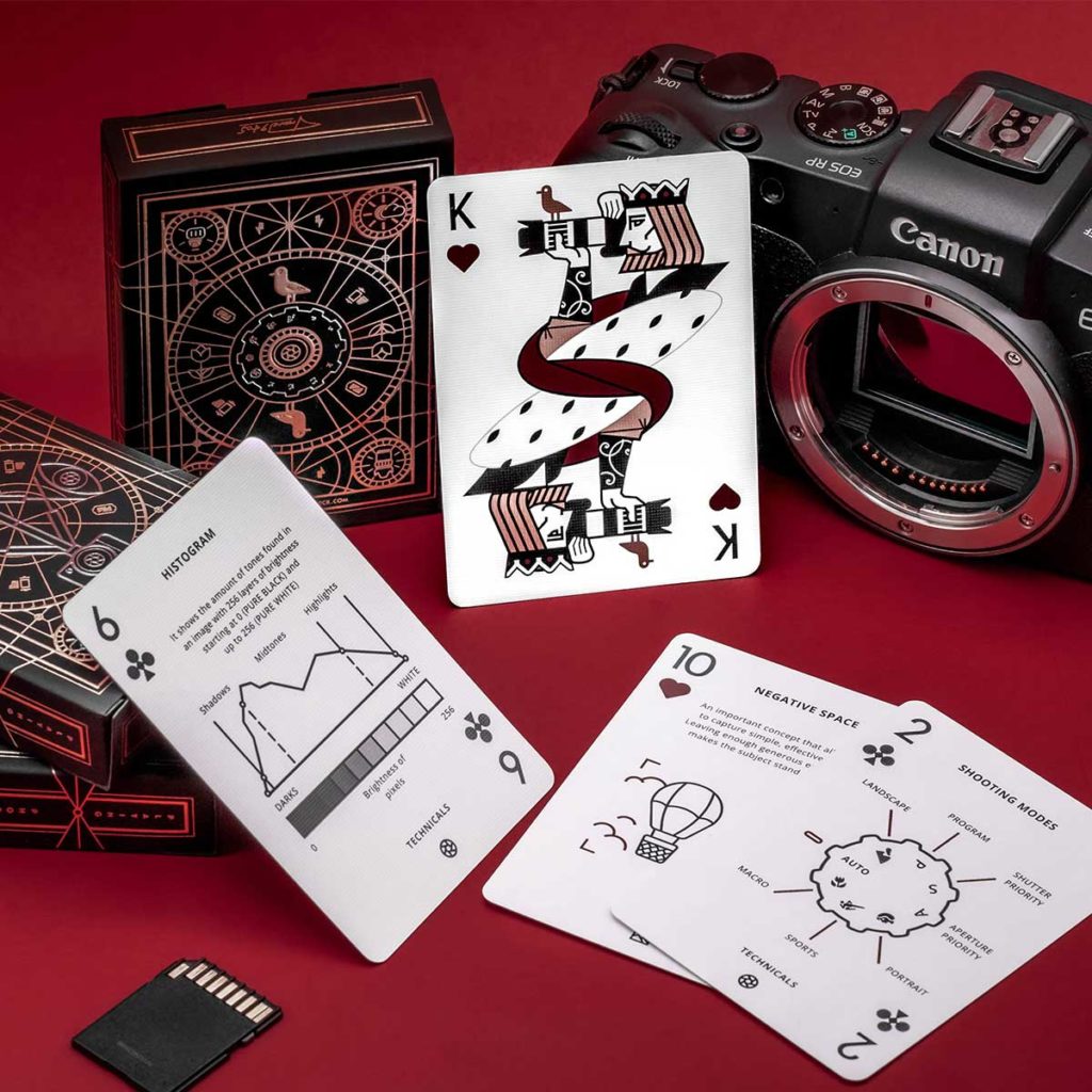 The Photography Deck - A pack of unique playing cards for photographers