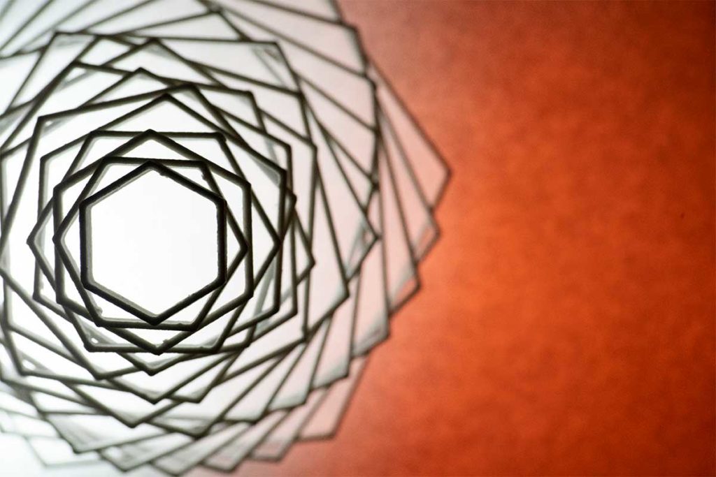 Geometric Hexagon Art - Abstract Macro Photography Tutorial