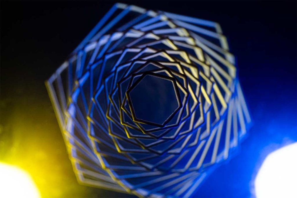 Geometric Hexagon Art - Abstract Macro Photography Tutorial