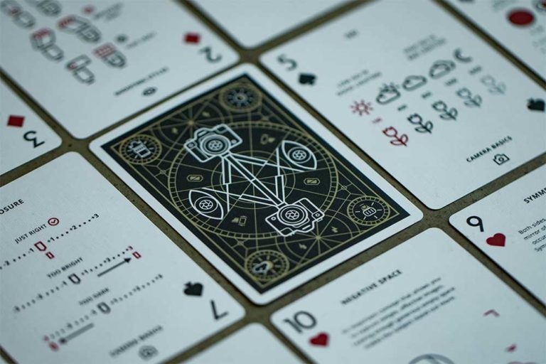 The Photography Deck - A pack of unique playing cards for photographers