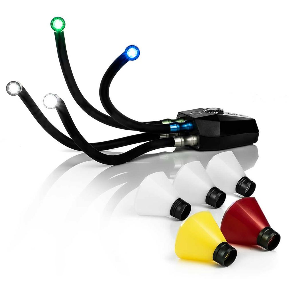 Coloured LED Macro Lighting Kit - Adaptalux Combo Pack | Nature