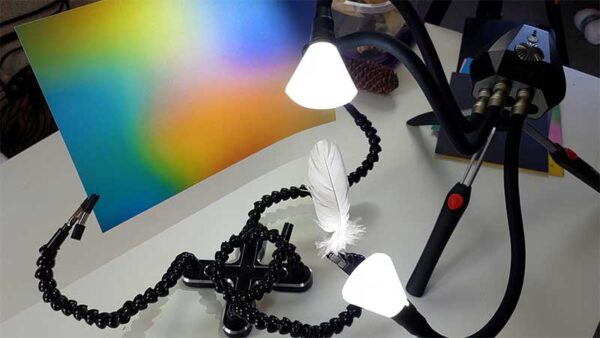 Colourful Backgrounds for Macro Photography
