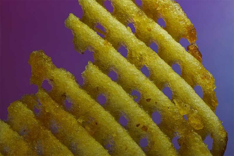 Potato Chip Macro Photography - Close-up crisps!